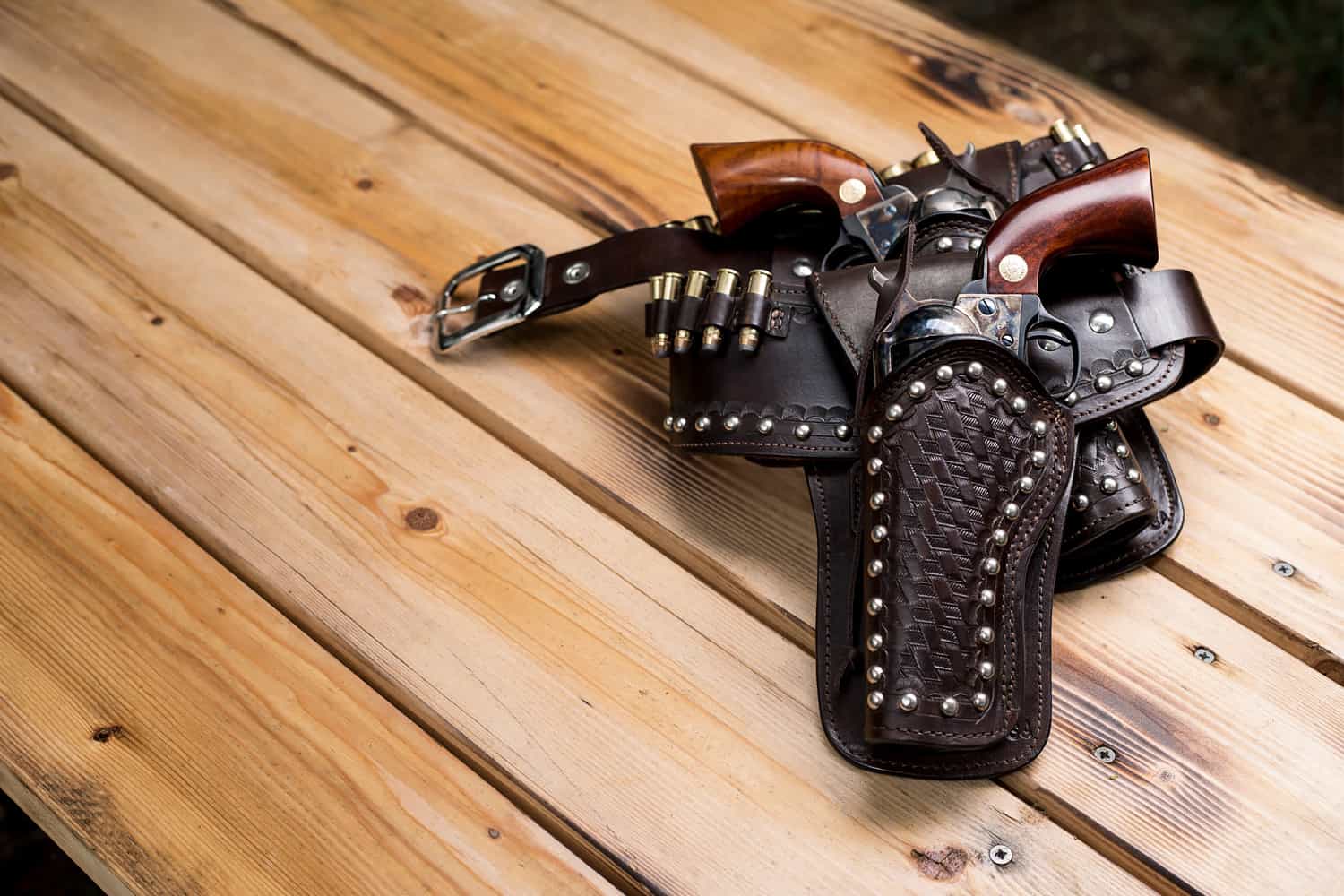 Holster Finishes - Kirkpatrick Leather Holsters - Made in Texas