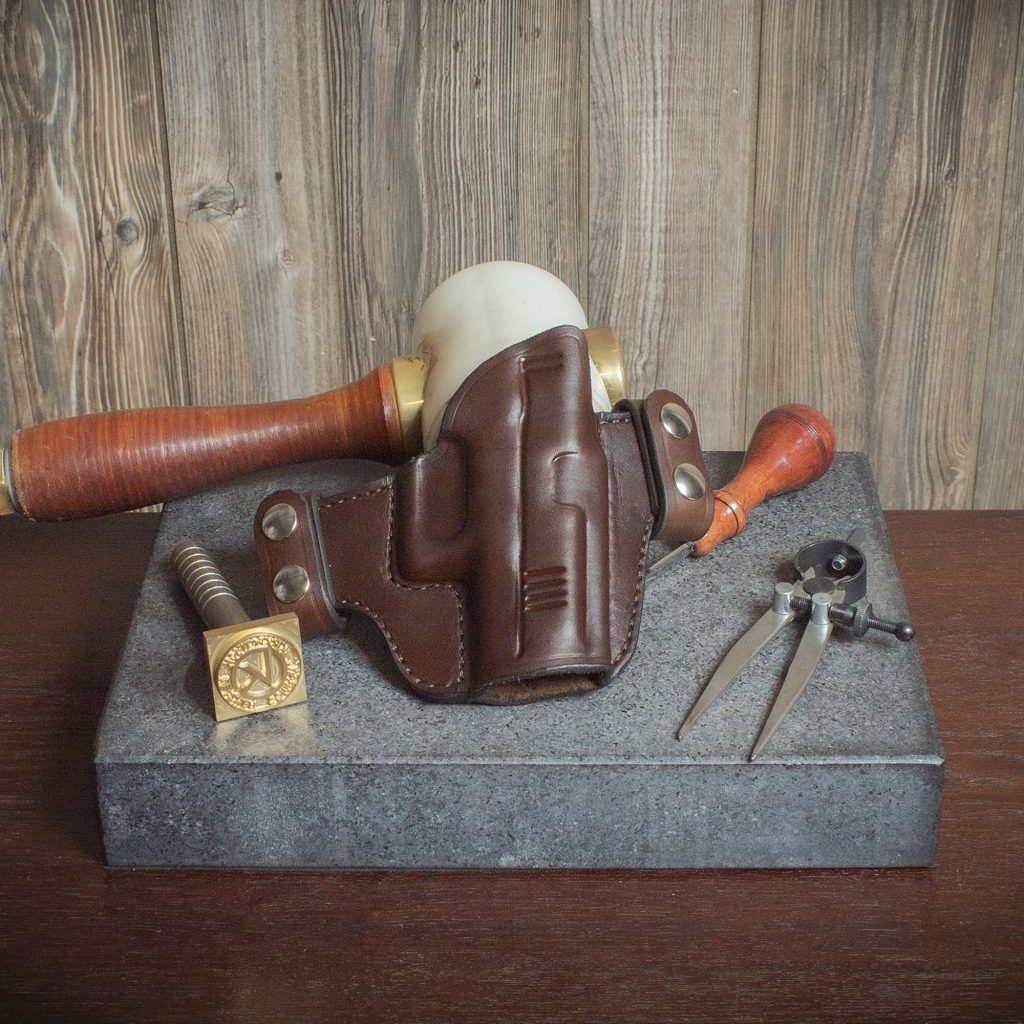 Quickship Sig P365 OWB Texas Cross Draw Leather Holster